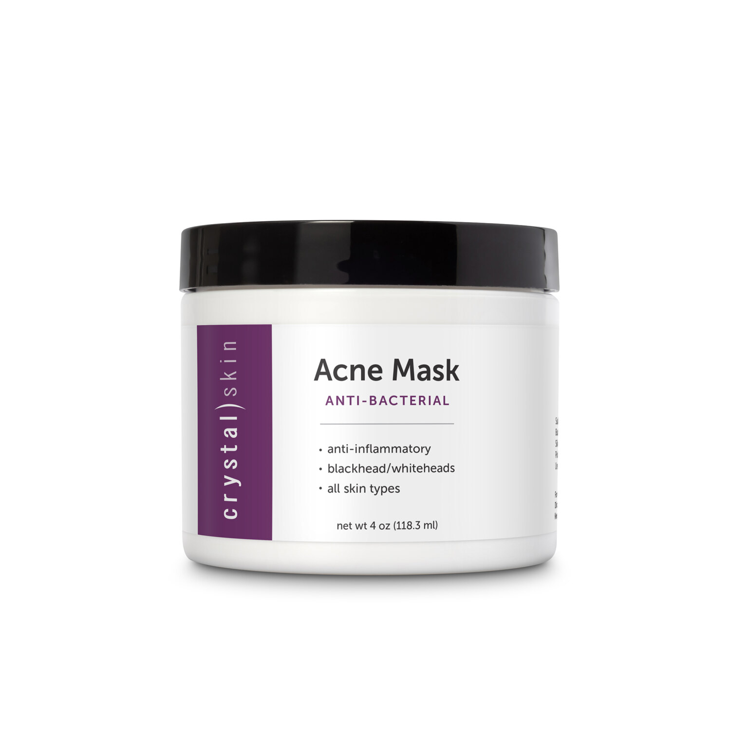 Acne Mask : anti-bacterial – Skin Care Products | Kaysville Utah